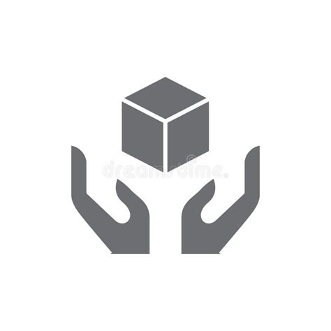 Handle With Care Concept Vector Illustration Decorative Design Stock