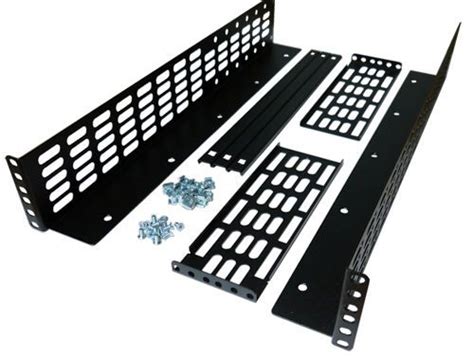 Ad Tek Products U Inch Universal Server Rack Rails Adjustable Depth Mm To Mm Fitting