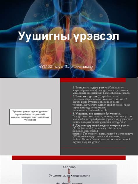 уушгины үрэвсэл Pdf
