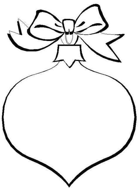 Desenhos de Enfeite de Natal Grátis Para Crianças para Colorir e