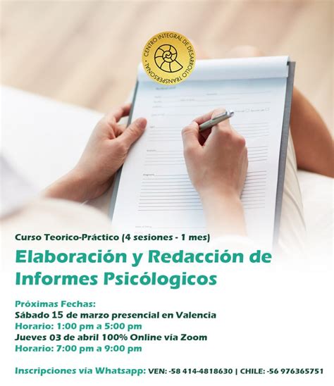 ¡domina El Arte De La Redacción De Informes Psicológicos