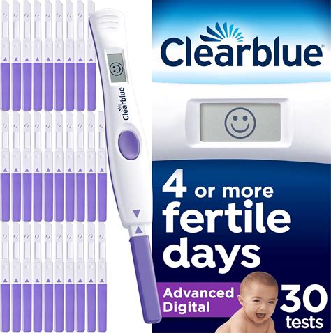 Clearblue Advanced Digital Ovulation Test Kit OPK Double Your