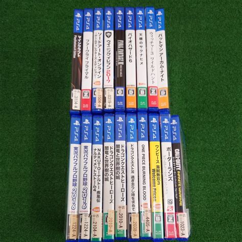 【目立った傷や汚れなし】playstation4 Ps4 プレステ ソフト ドラゴンクエストix バイオハザード6 実況パワフルプロ野球