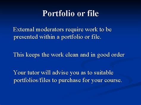 Ncfe Level 3 Portfolio Building How To Order