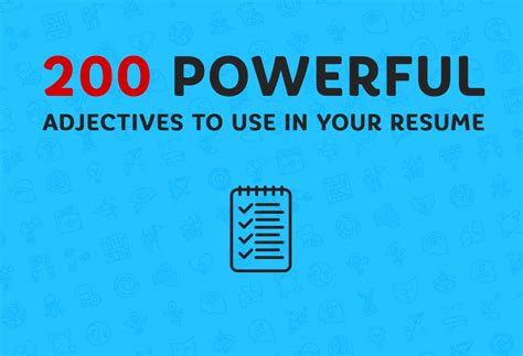 These Are The 200 Most Powerful Adjectives To Use On A Resume