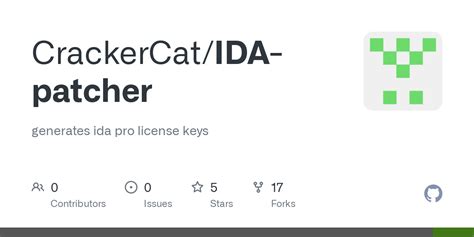 Github Crackercatida Patcher Generates Ida Pro License Keys
