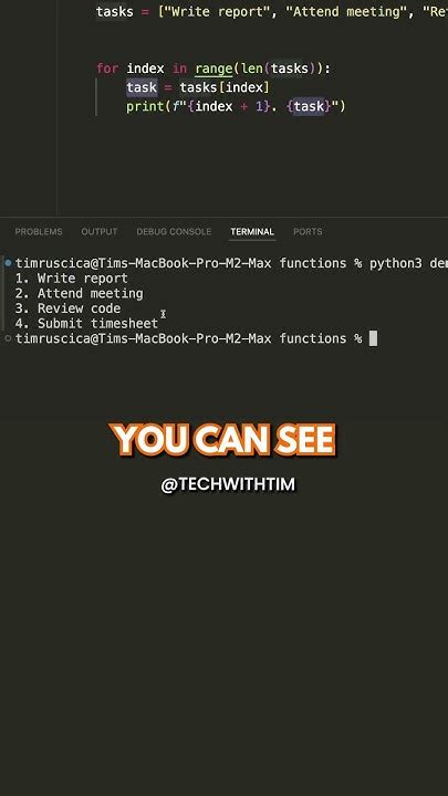 How To Use The Enumerate Function In Python Youtube