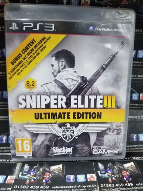 Sniper Elite Iii Ultimate Edition Sony Ps3 Video Game — Ace Tech