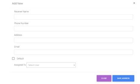 Wpcargo Address Book Add Ons Wpcargo Track And Trace System