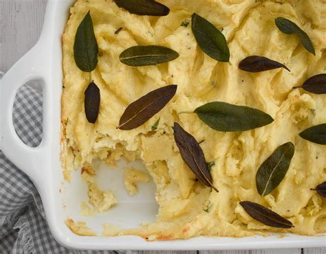 Low FODMAP Parsnip Potato Mash With Crisped Sage Gluten Free Lactose Free Dr Rachel Pauls