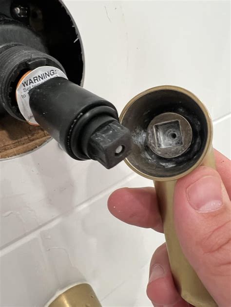 how the hell do you attach this shower faucet handle r plumbing