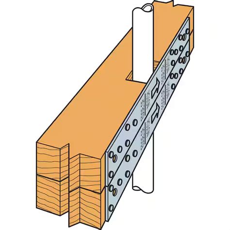 Simpson Strong Tie Rps18 1 1 2 Inch X 18 5 16 Inch Retro Plate Strap