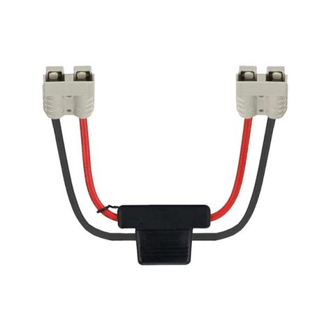 High Current Connecter With Inline Blade Fuse 50a