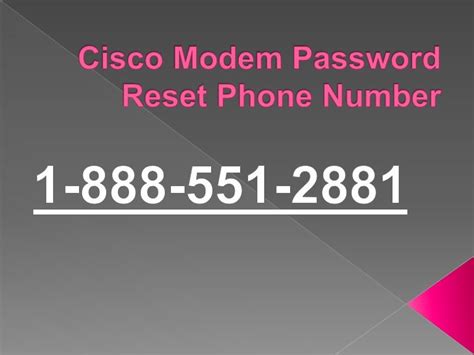 How To Reset Cisco Router Password
