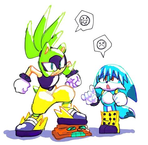 Surge And Kit Idw Comics Sonic And Shadow Sonic Fan Art Sonic