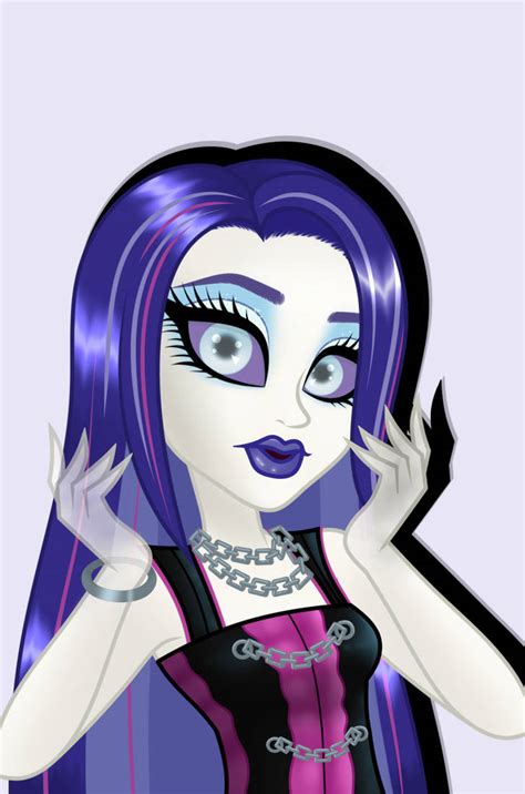 Monster High Spectra Vondergeist Fan Art By Coconatpeach On Deviantart