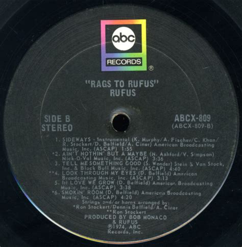 Chaka Khan Rufus Rags To Rufus Plak Yerdeniz Plak