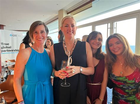 During The Monte Carlo Rendez Vous Qbe Re Held A Women In Re Drinks Reception Hosted By Our