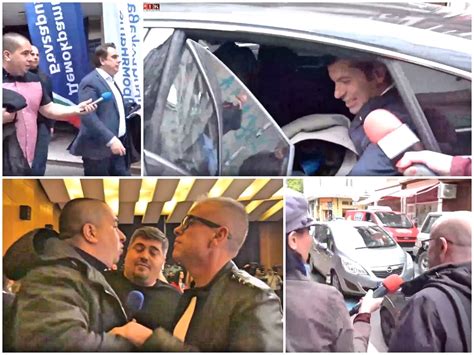 СУПЕР ЕКШЪН В ПИК Вижте как гавазите на ПП ДБ изхвърлят журналиста