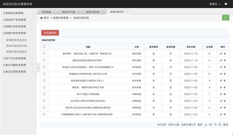Java 新闻发布管理系统 新闻管理系统 新闻发布系统 Jsp Ssm Web Csdn博客