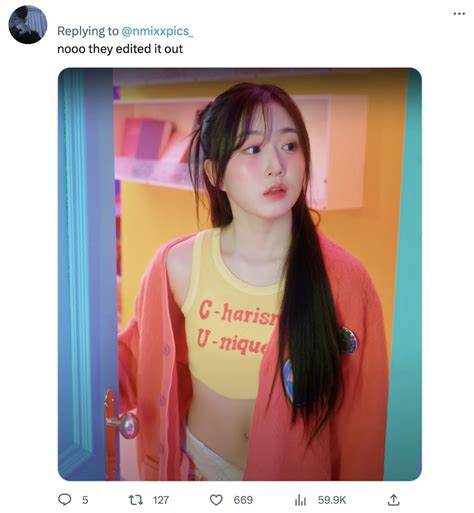Jyp Entertainment Edits Nmixxs Young Dumb Stupid Mv After Fans