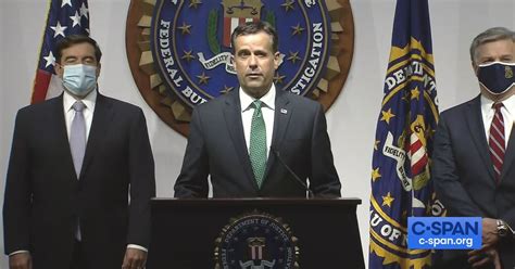 Fbi News Conference On Election Security C