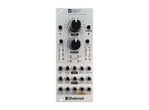 Shakmat Modular Aeolus Seeds Quadraphonic Spatializer DEMO Reverb