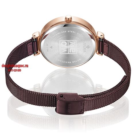 Đồng hồ julius Hàn Quốc JA-1196 mặt lăng kính - Đồng hồ Hàn Quốc