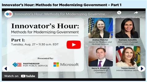 Methods For Leading A Modern Government Digital Government Hub