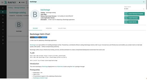 Kop Recipes Backstage Rafay Product Documentation