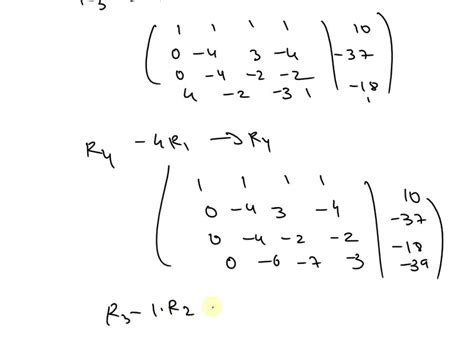 SOLVED 2 Solve Using Elementary Row Operations Identify The Basic