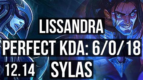 Liss Vs Sylas Mid 6018 1100 Games 15m Mastery Dominating