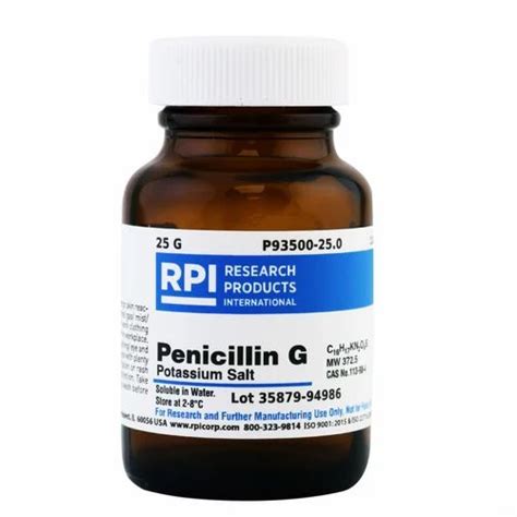 Penicillin G 6 Ml At 660 Vial In Ayodhya ID 26386004673