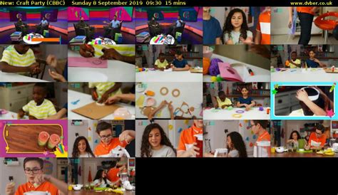 Craft Party Cbbc 2019 09 08 0930