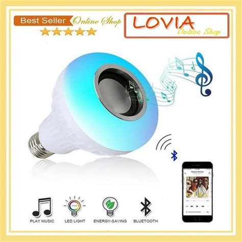 Jual Lampu Bohlam LED Dengan Speaker Bluetooth Shopee Indonesia