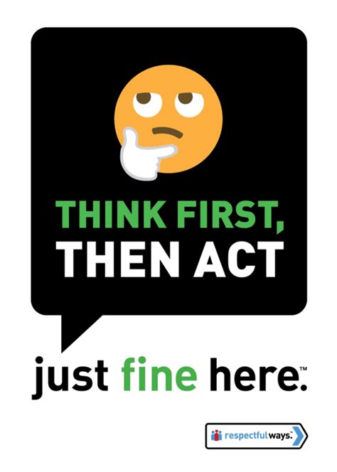 Think First Then Act Grades PreK 2nd Module Respectful Ways
