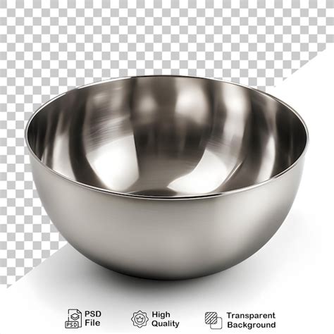 Bol M Tallique Isol Sur Un Fond Transparent Inclure Un Fichier Png