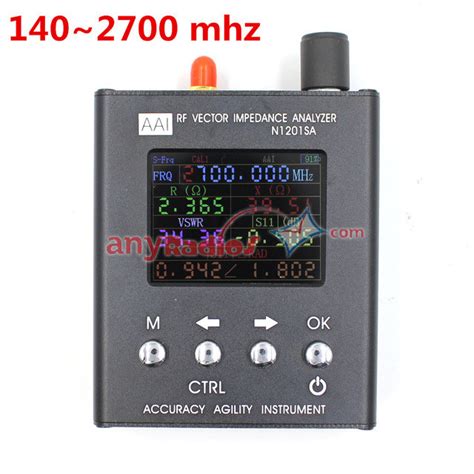 N1201sa Uv Rf Vector Impedance Ant Swr Antenna Analyzer Meter Tester