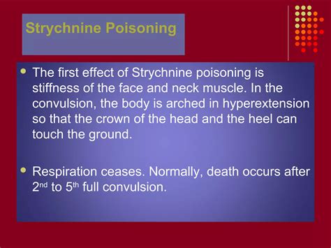 Strychnine PPT