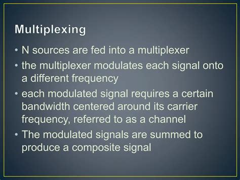 Frequency Division Multiplexing Fdm Pptx