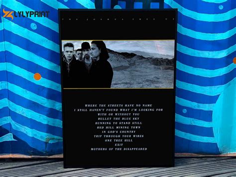 U2 The Joshua Tree Album Cover Poster For Home Room Decor Fac Timezily
