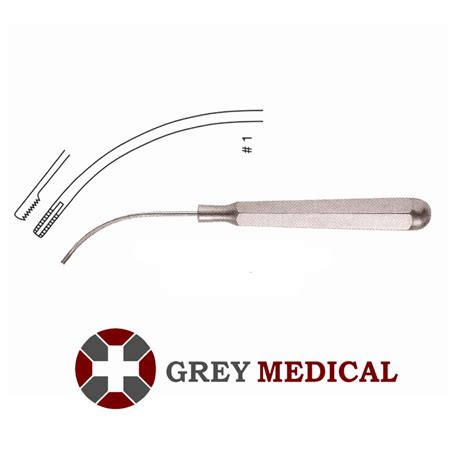 Wiener Antrum Rasp Grey Medical
