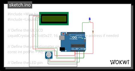 Mansur Permana Tugas Potensio Wokwi Esp32 Stm32 Arduino Simulator