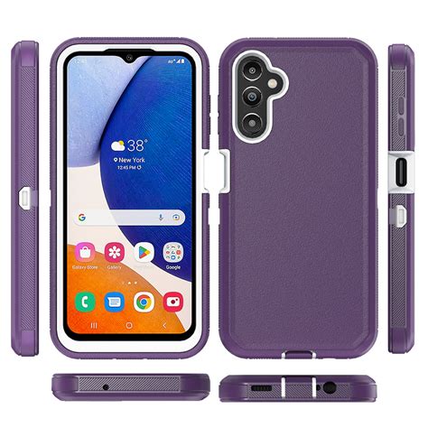 Tashhar Samsung Galaxy A15 5g Case With Screen Protector Military Grade