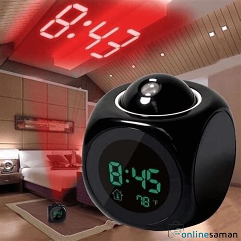 Alarm Clock Projection Ceiling Temperature Shelly Lighting