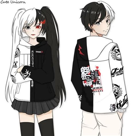 Gambar Keren Anime Hitam Putih
