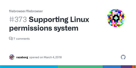 Supporting Linux Permissions System · Issue 373 · Filebrowser