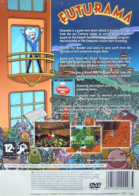 Futurama Boxarts For Sony Playstation 2 The Video Games Museum