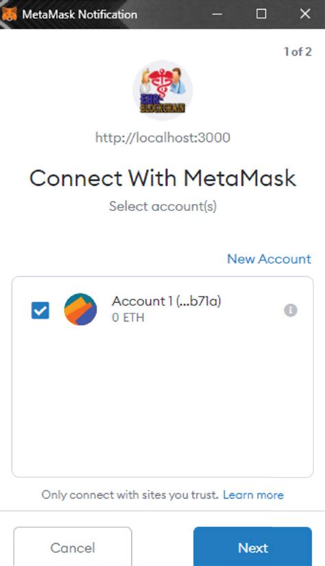 The Metamask Wallet Connection Download Scientific Diagram