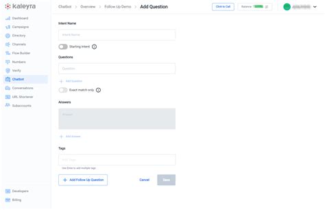 Create Chatbot With Advanced Features